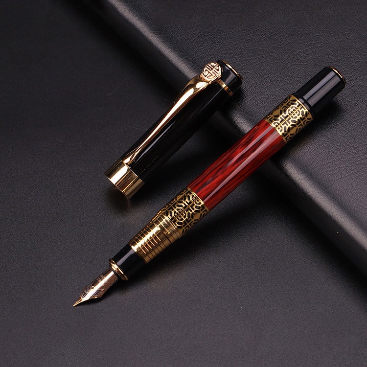 Retro Fountain Pen Fine Nib Vintage Calligraphy Pen Gift Pen For ...