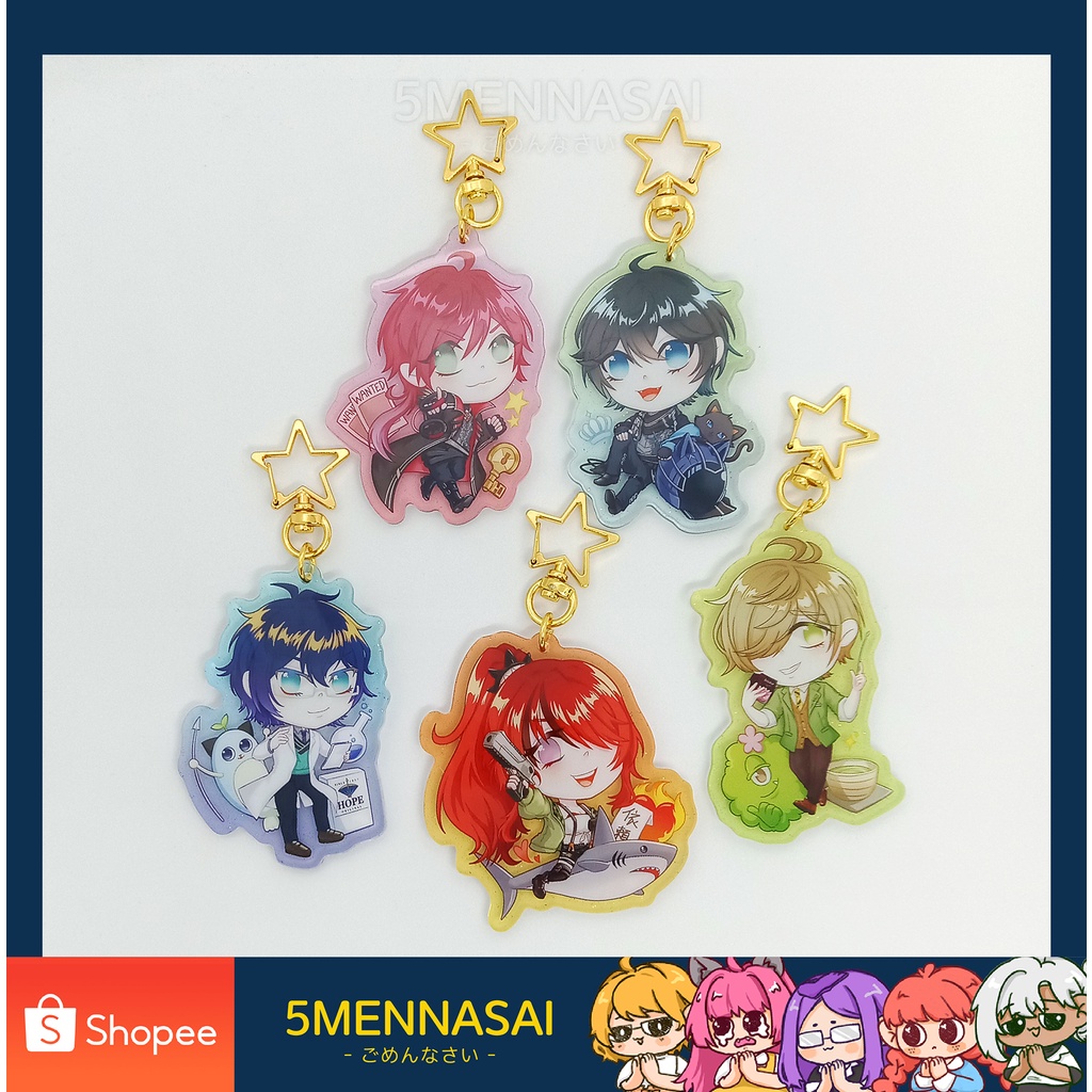 Vtuber EDEN Acrylic Keychains [Nijisanji JP] | Shopee Malaysia