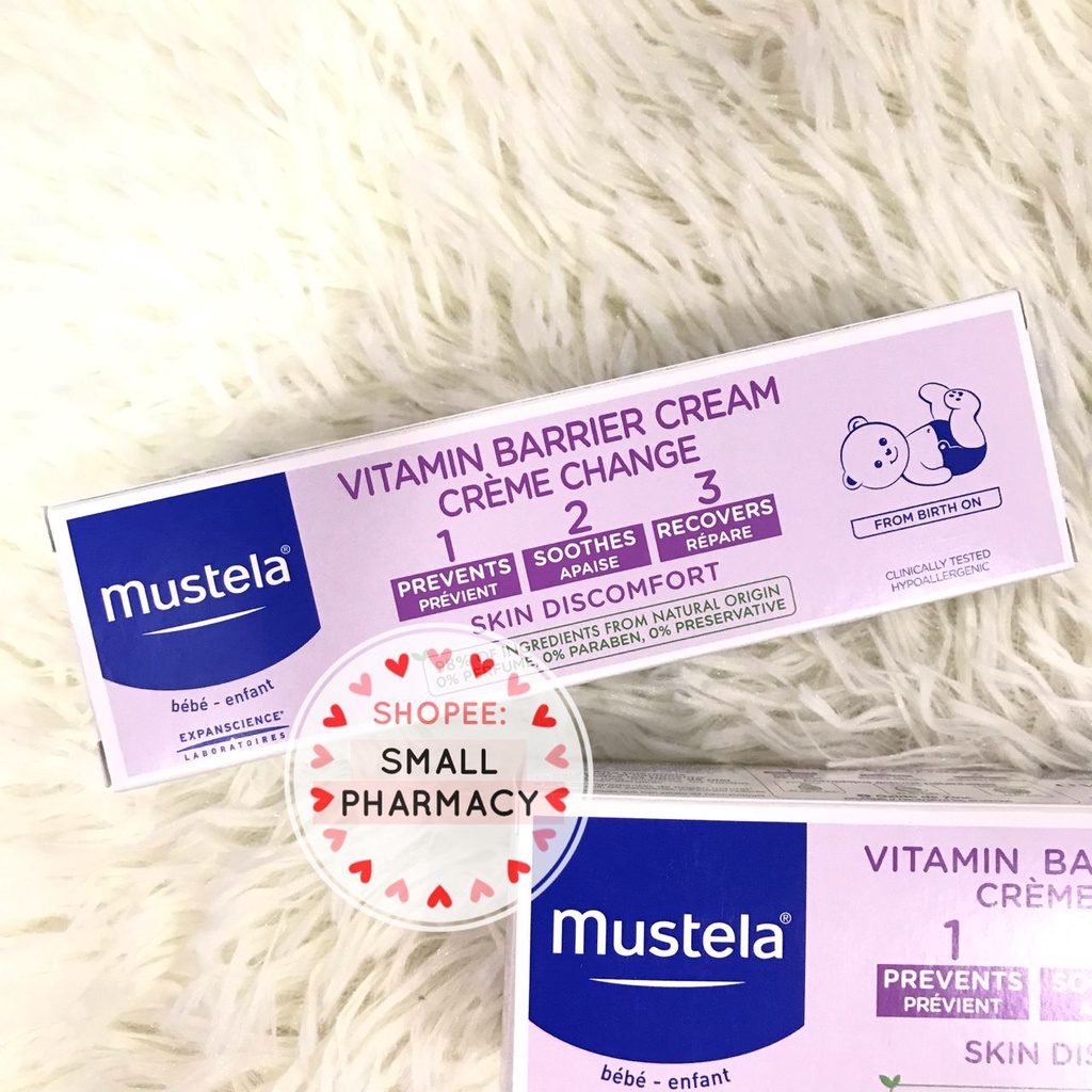 Mustela Vitamin Barrier Cream (50ml / 100ml) | Shopee Malaysia