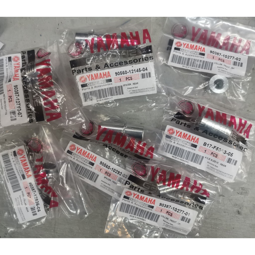 Y15ZR Y15 CONVERT SPORT RIM Y125Z Y125 SPECIAL COLLAR BUSH COMPLETE SET ...