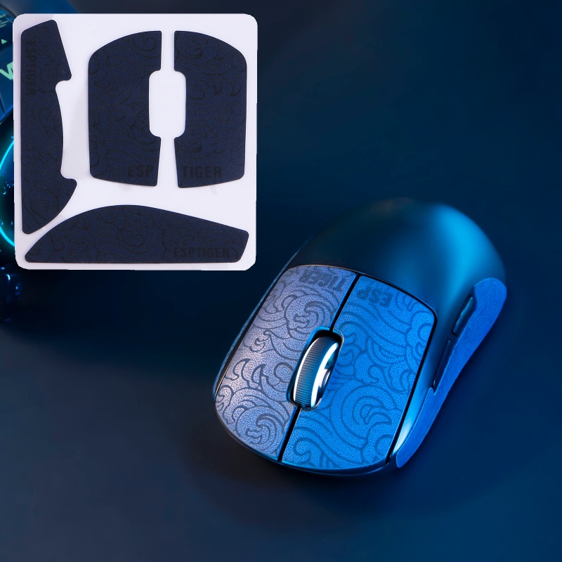 zzz Esports Tiger Mice Skin for Logitech GPRO X Superlight Anti-Slip ...