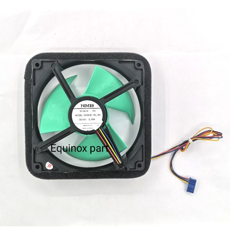 Sharp Refrigerator DC Fan Motor 125mmx125mm DC15V 0.20A 4 Wire | Shopee ...