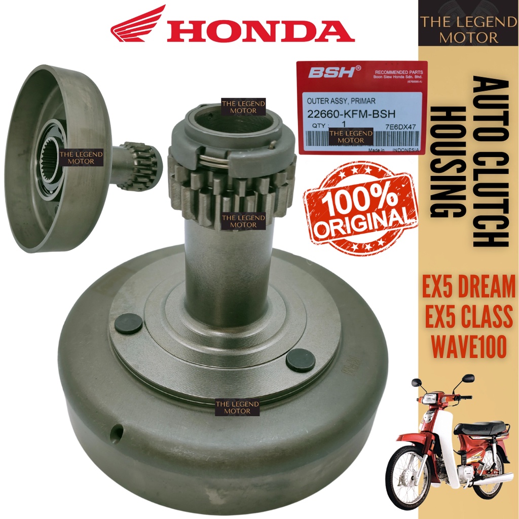100% ORIGINAL HONDA EX5 DREAM EX5 CLASS WAVE 100 WAVE100 AUTO HOUSING ...