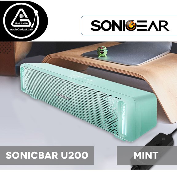 SonicGear SonicBar U200 Powerful Sound Bar | LED Light effects | Master ...
