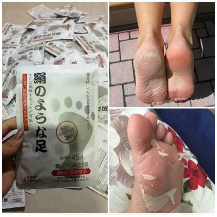 JAPAN FOOTMASK FOOT MASK SAFE EFFECTIVE ORIGINAL Aloe Vera FootMask ...