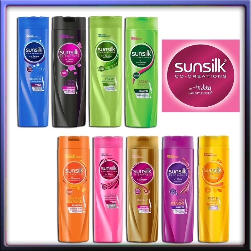 SUNSILK SHAMPOO ALL FLAVORED (320ml) | Shopee Malaysia