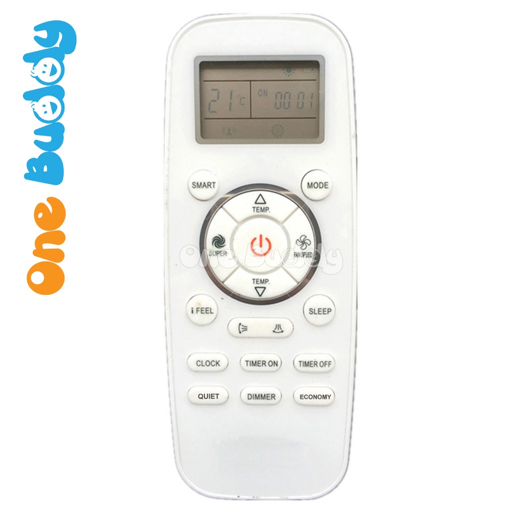 HISENSE Aircon Remote Control DG11L1-03 Replacement | Shopee Malaysia
