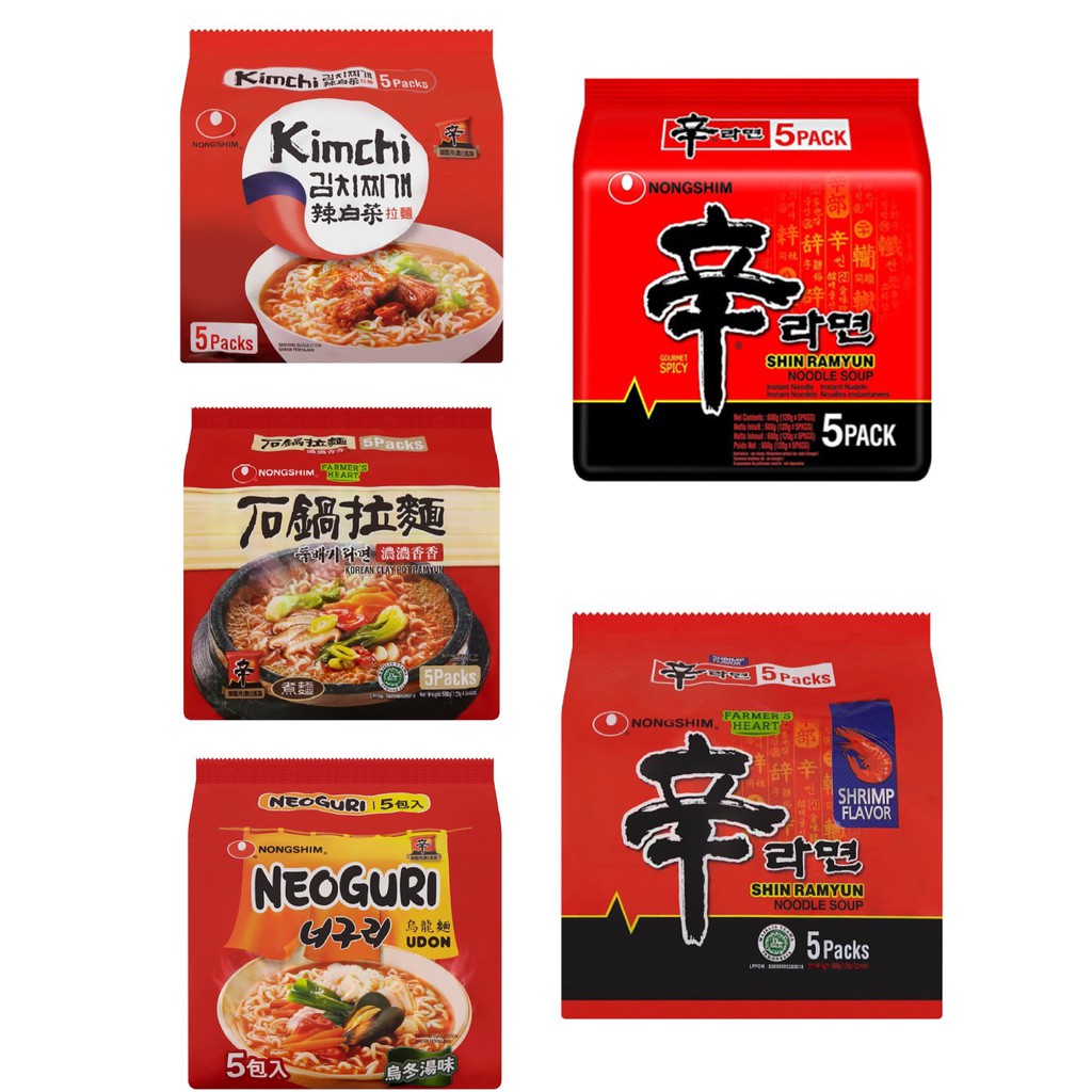 【ReadyStock】【Halal】Nongshim Kimchi Ramyun/Korean Clay Pot Ramyun ...