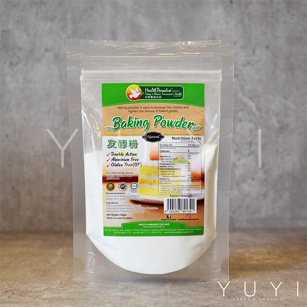 【Health Paradise】Natural Baking Powder - 150g | Shopee Malaysia