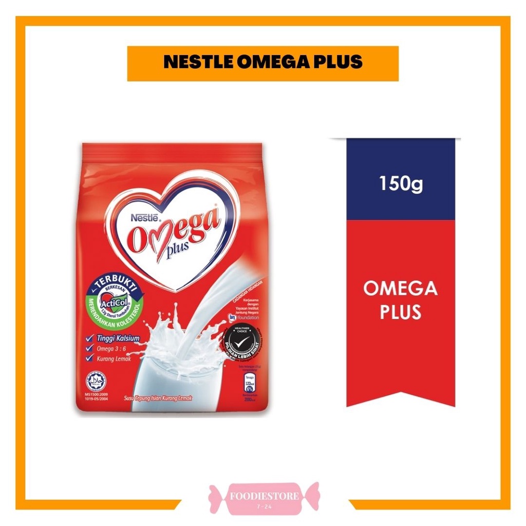 Nestle Omega Plus Milk Powder 150g | Shopee Malaysia