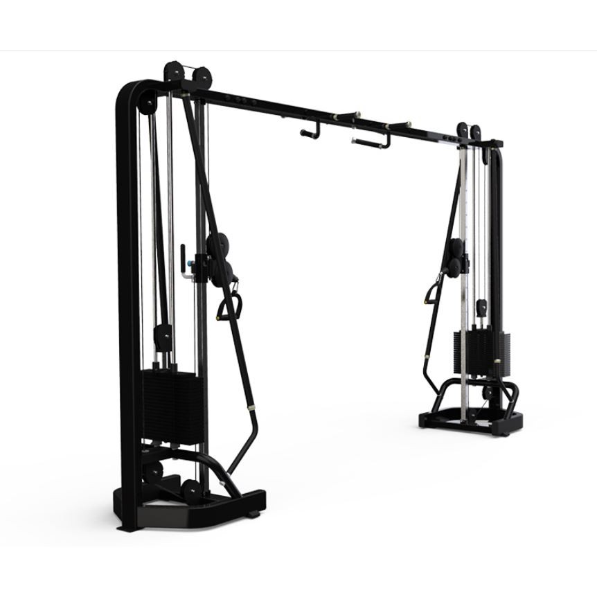 READY STOCK! Adjustable cable Crossover Dual Commercial Machine Gym ...