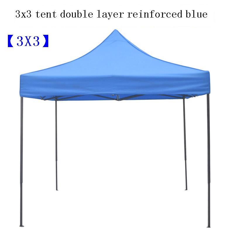 kain khemah 10x10 Feet Full Set Roof 3x3m Foldable Canopy Tent Night ...