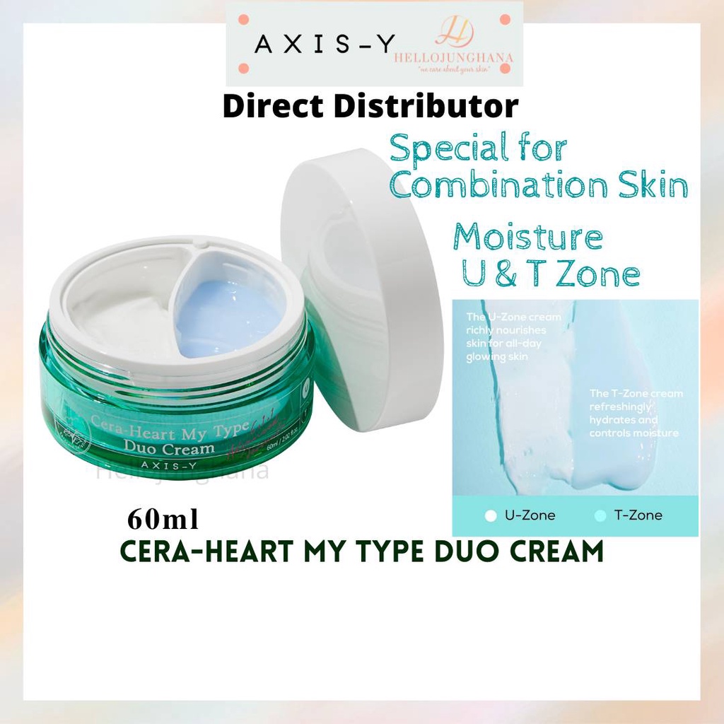 AXIS - Y Cera-Heart My Type Duo Cream ( 60ml ) | Shopee Malaysia