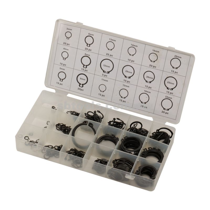 GTE 300Pcs Heavy-Duty Snap Ring Assortment Set | Shopee Malaysia