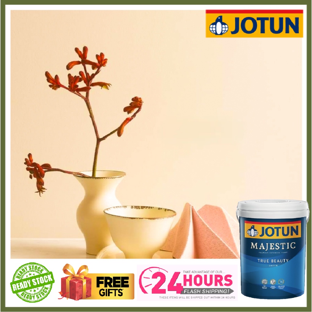 JOTUN 5L 1648 WILTSHIRE CREAM Majestic True Beauty Sheen /Cat Dalam ...