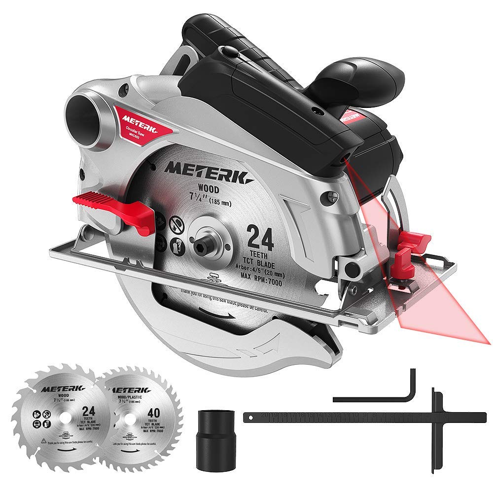 METERK Circular Saw With Single Beam Laser | Shopee Malaysia
