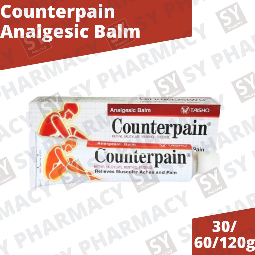 Counterpain Analgesic Balm 30g/60g/120g | Shopee Malaysia