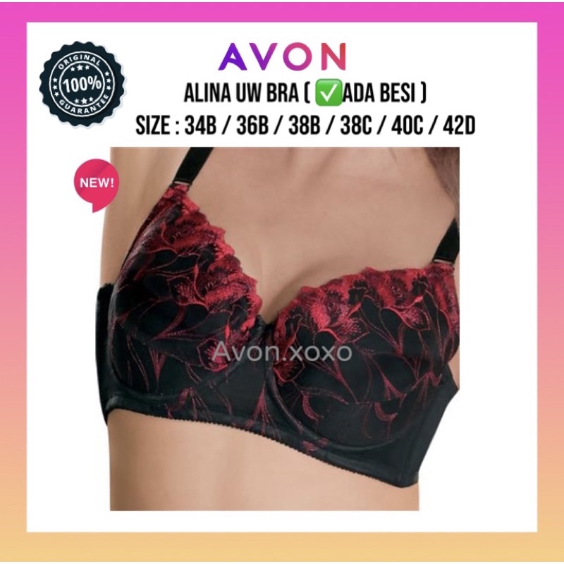 Avon ALINA Bra ADA BESI ( SIZE 34B - 42D ) | Shopee Malaysia