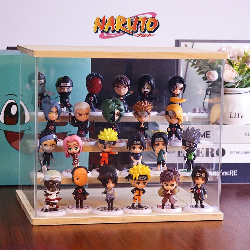 1-6 pcs set Naruto Shippuden Anime Action Figure Hatake Kakashi 18 Q ...