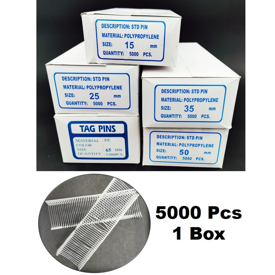 5000pcs Tag Pin Tagging Price Merchandise Tag Gun Retail Usage Baju ...