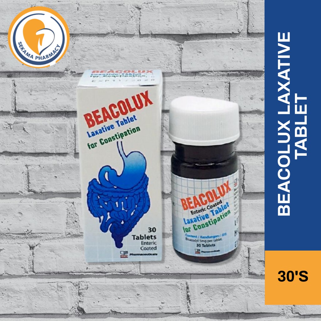 BEACOLUX LAXATIVE TABLET 30S [EXP: 08/2026] | Shopee Malaysia