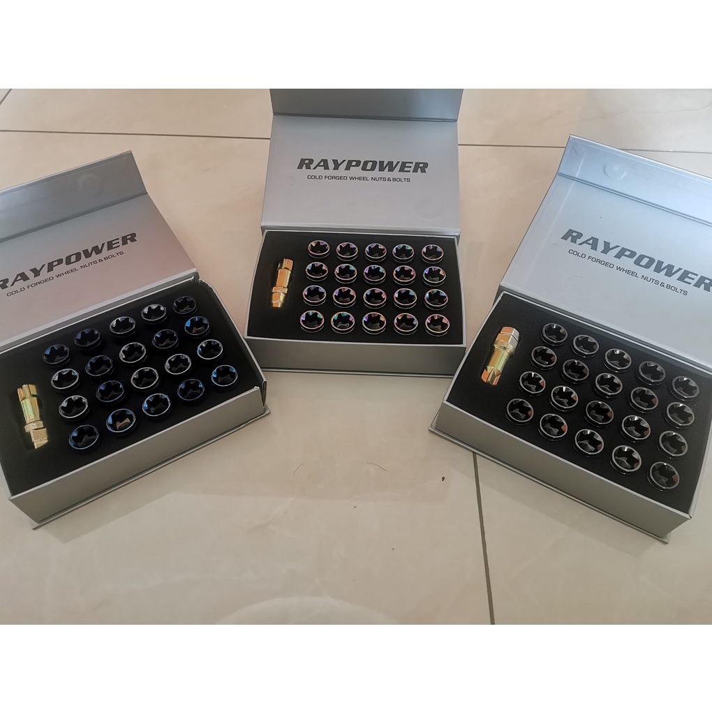 Raypower WHEEL NUT [STEEL MATERIAL] | Shopee Malaysia