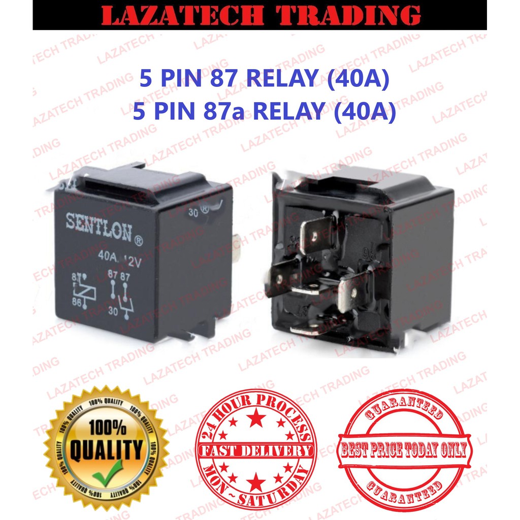 5 PIN RELAY (87, 87a) | Shopee Malaysia