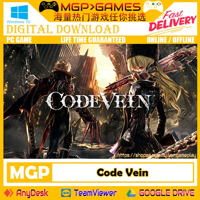 Code Vein / PC GAME / GAMING / OFFLINE / ALL DLC / SINGLE PLAYER | Shopee Malaysia