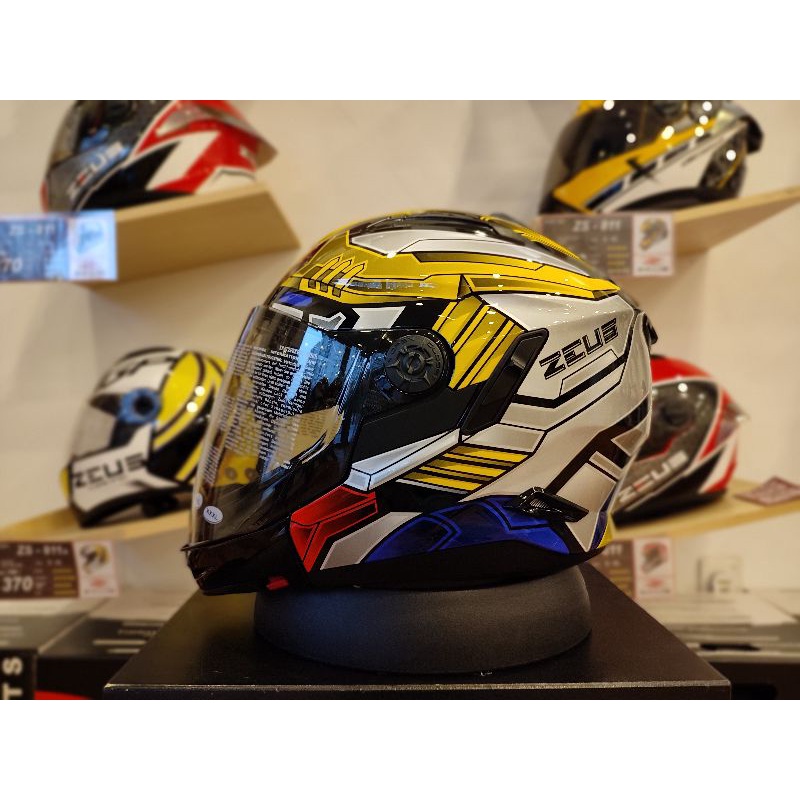 ZEUS HELMET ZS-613 GUNDAM EDITION | Shopee Malaysia