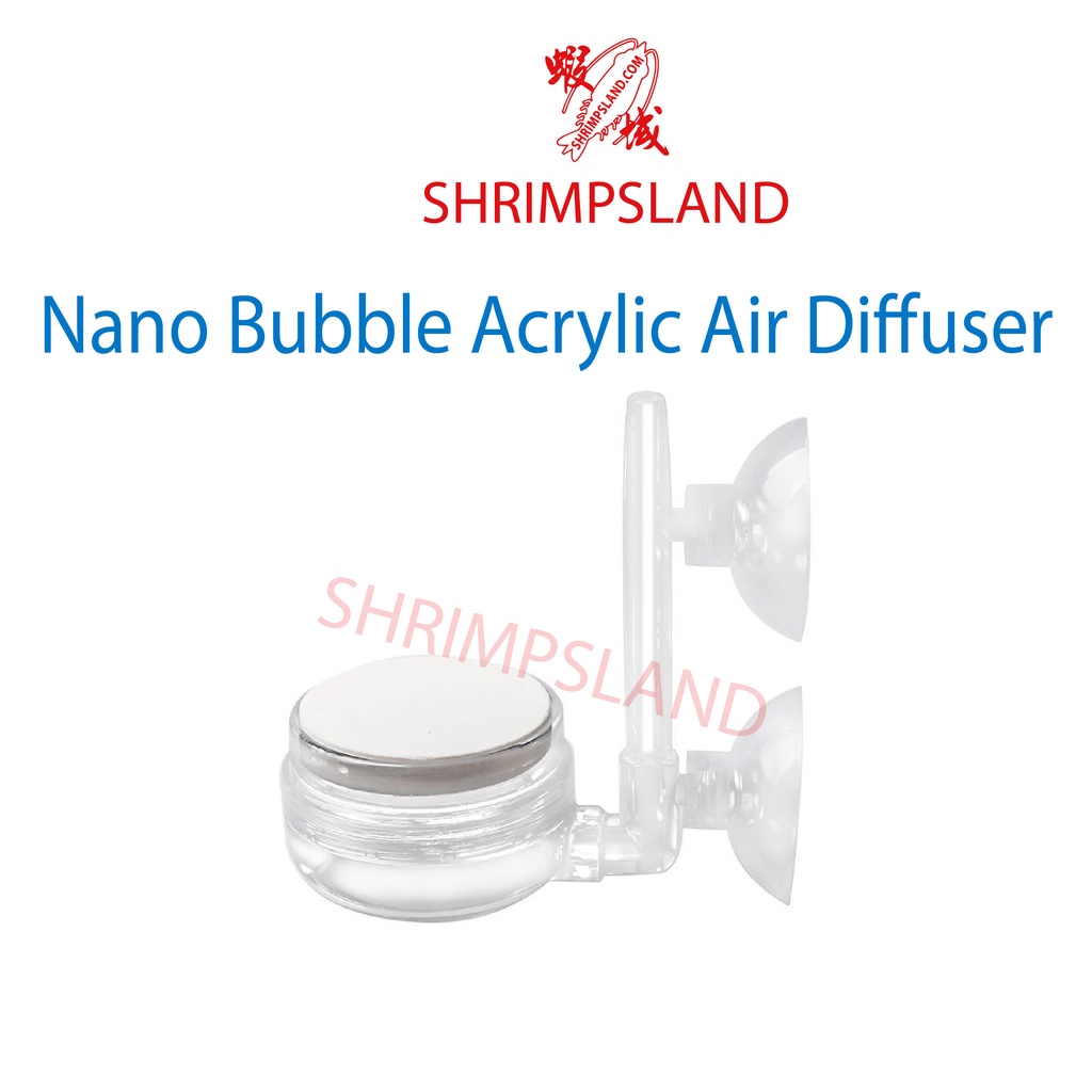 [SHRIMPSLAND] Aquarium Nano Air Diffuser Acrylic Oxygen | Shopee Malaysia