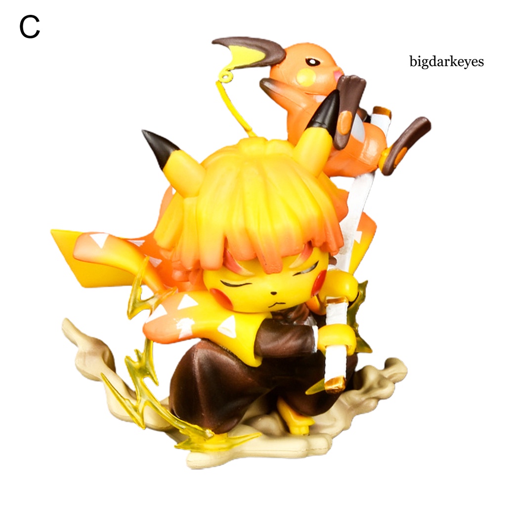 Action Figure / Demon Slayer Collectible Model Pikachu Style Cosplay ...