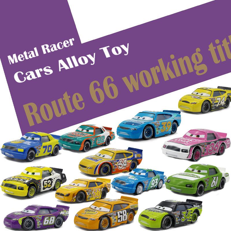 Disney Pixar Premium Cars Racer King Mini Alloy Model For Timeless ...