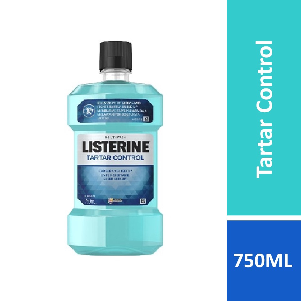 Listerine Tartar Control Mouthwash 750ml | Shopee Malaysia
