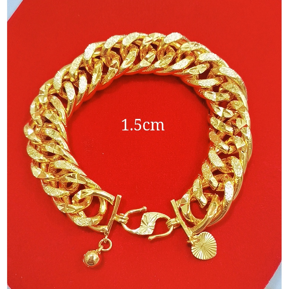 RANTAI TANGAN lipan kikir EMAS BANGKOK BRACELET FREE COP | Shopee Malaysia