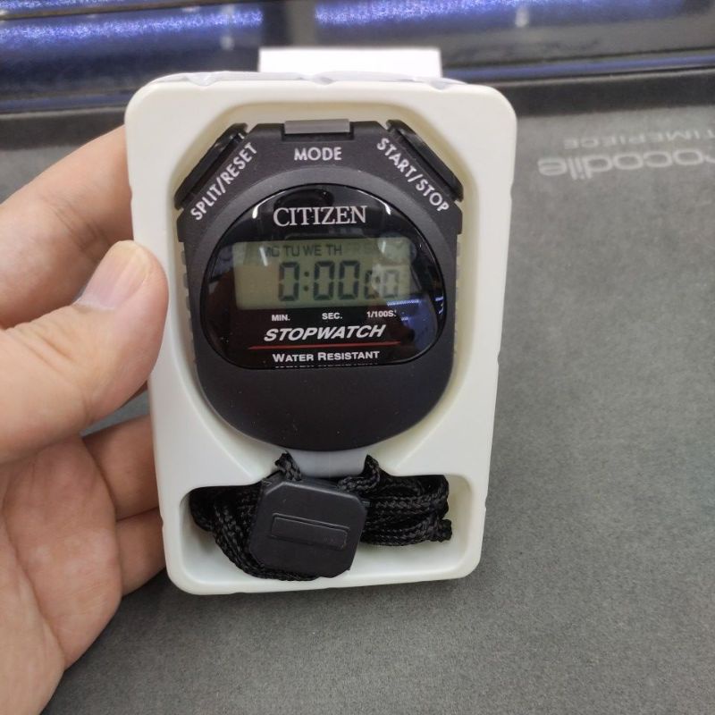 Citizen digital stopwatch ( Alarm, stopwatch, time ) | Shopee Malaysia