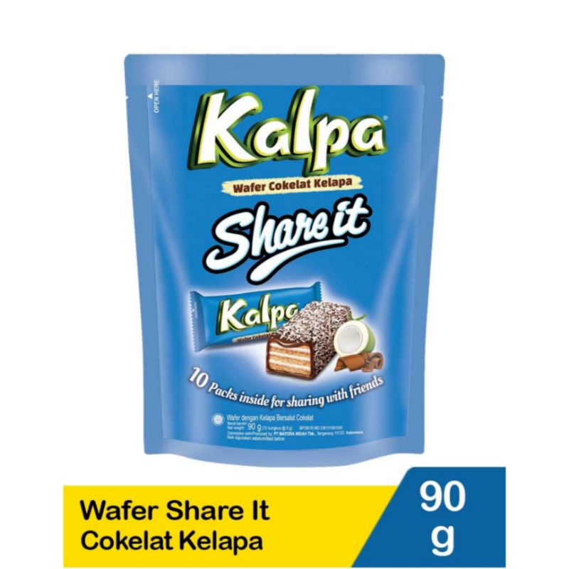 Kalpa Chocolate Wafers Share It Pouch 10 x 9 g | Shopee Malaysia