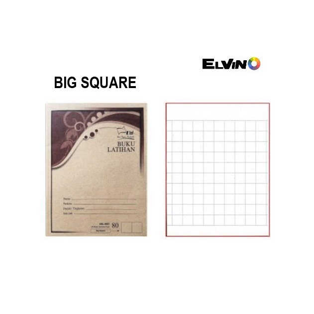Buku Latihan Exercise Book Four Line Single Line Half Line Big Square ...
