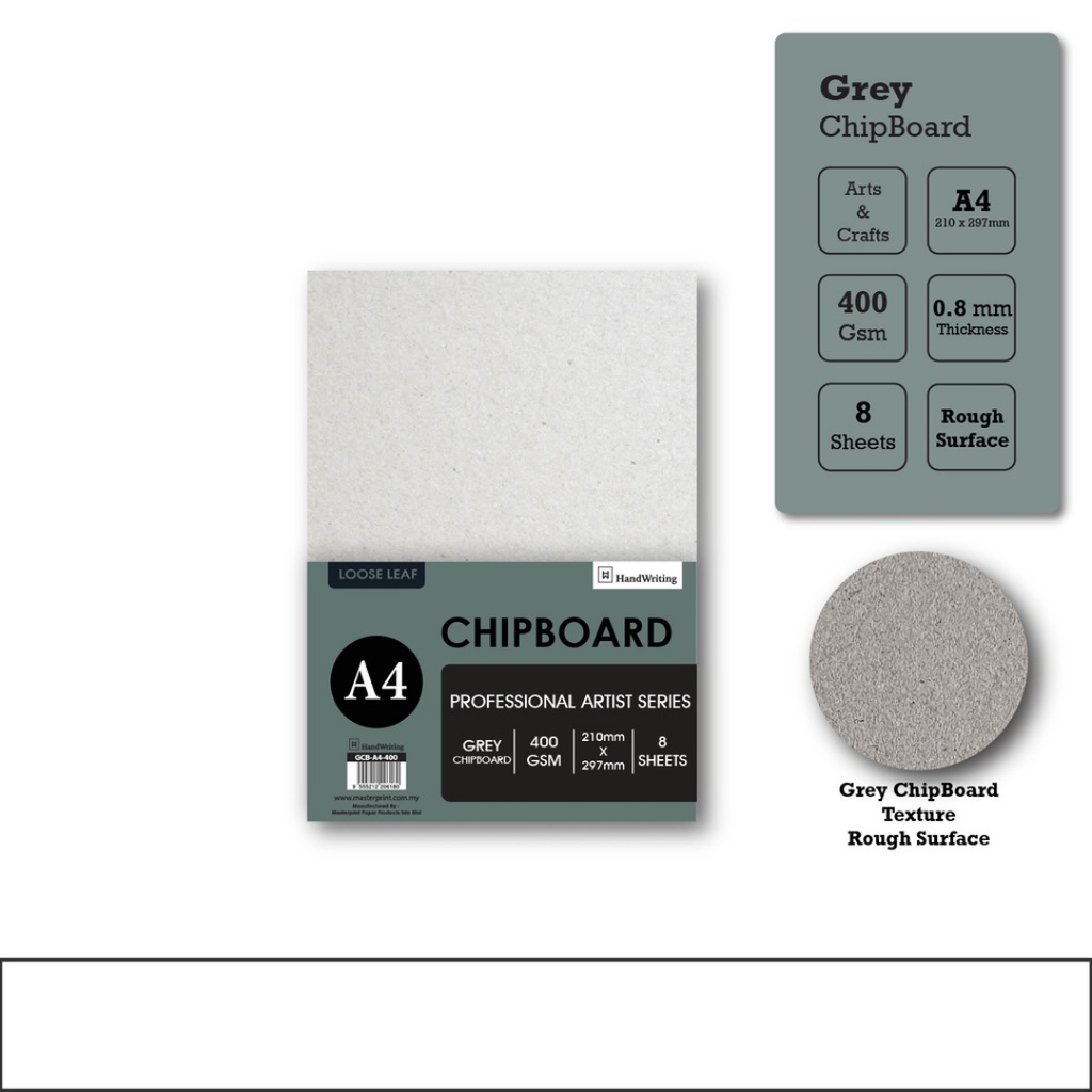 MASTER PRINT A4 / A3 Size Brown Craft Card Kraft Paper / Grey Hard ...