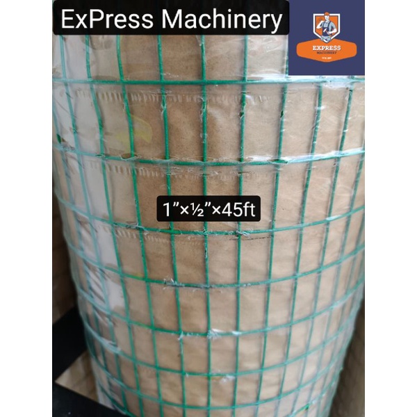 Green PVC Coated Galvanized BRC Welded Wire Mesh Net Netting | Shopee ...
