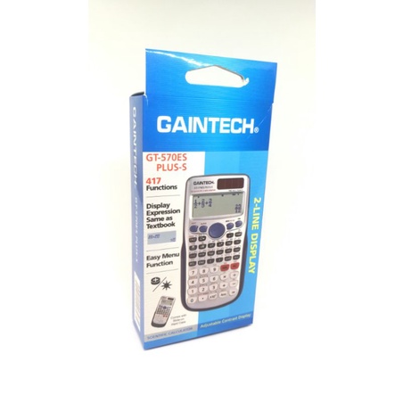 Gaintech GT570ES PLUS S Scientific Calculator | Shopee Malaysia