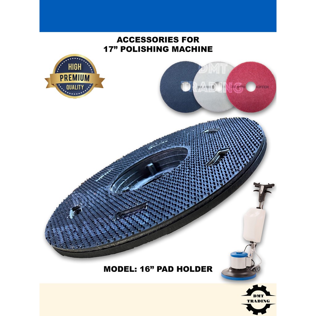 17" Pad Holder / Driver for Floor Buffer/Scrubber/Polish Machine ...