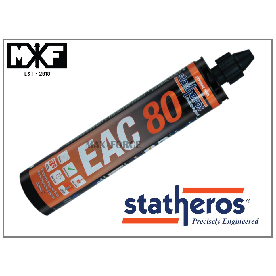 STATHEROS EAC80 Epoxy Acrylate VINYLESTER STYRENE FREE INJECTION SYSTEM ...