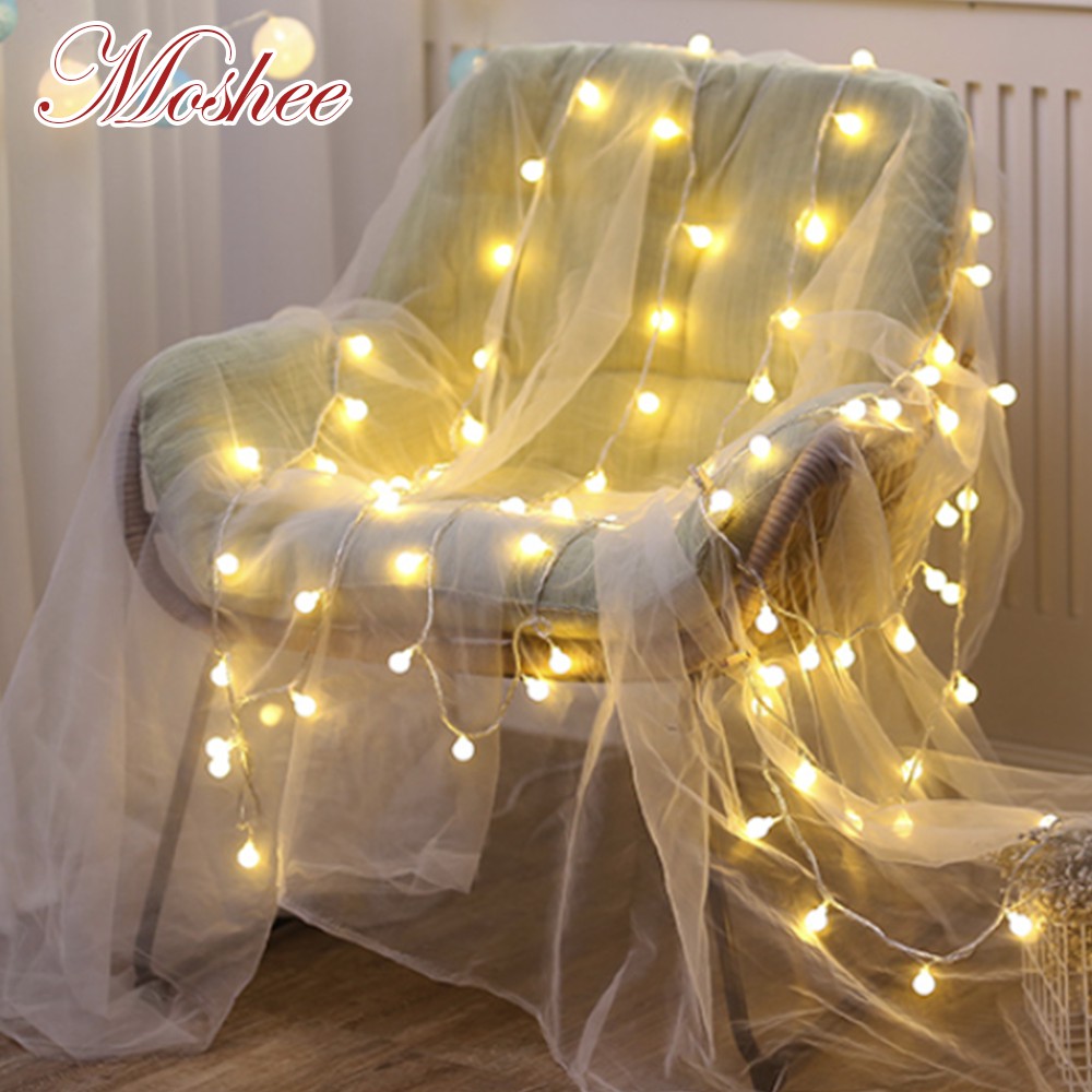 Creativity 3M LED Ball String Fairy Light Gypsophila Baby Breath ...