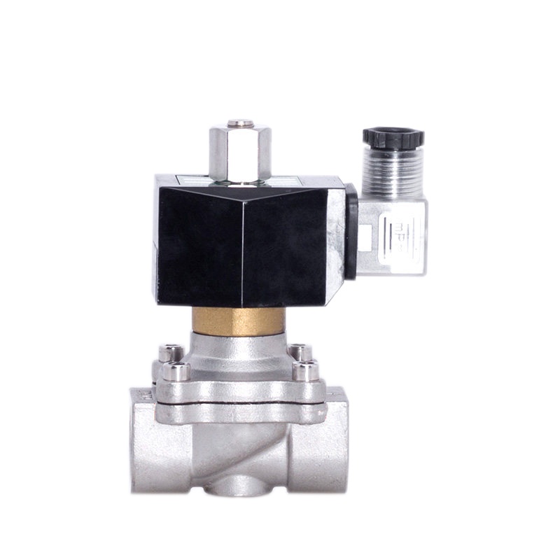 1/2" 3/4" Normally Open Stainless Steel Waterproof Solenoid Valve 12V 24V 220V 24VDC For Water ...