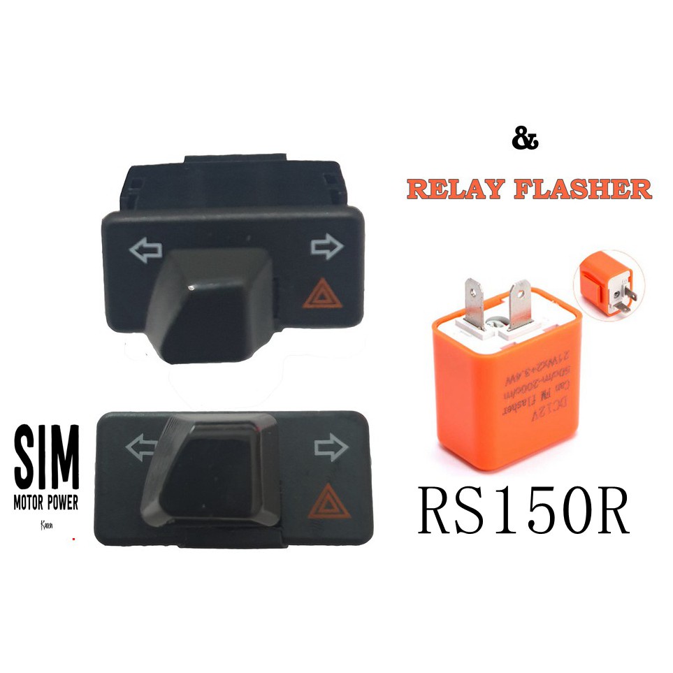 SYM VF3i DOUBLE SIGNAL SWITCH HAZARD LIGHT EMERGENCY LIGHT DOBLE SIKNAL ...