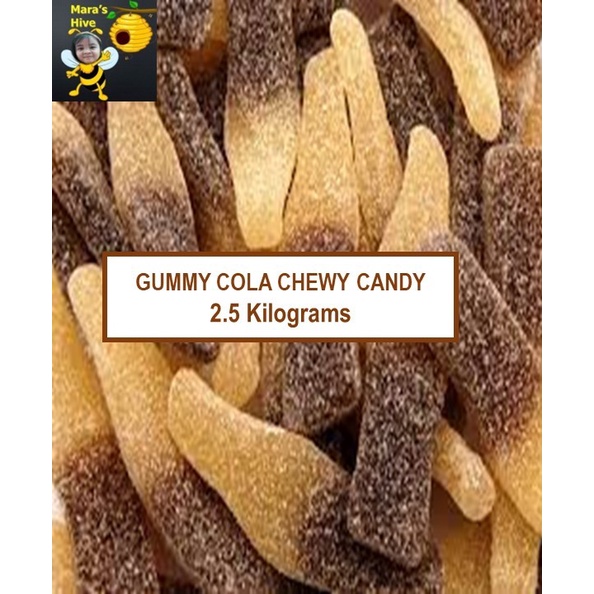 Gummy Cola Chewy Candy 2,500grams (2.5 KILOGRAMS) | Shopee Malaysia