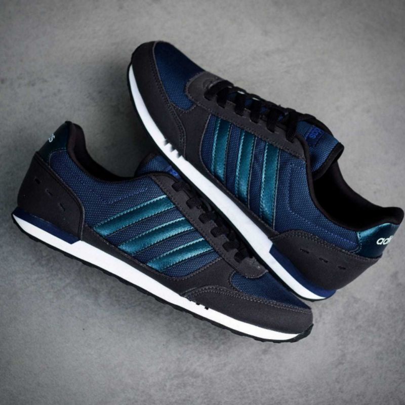 Adidad NEO CITY RACER NAVY METALLIC (ORIGINAL) | Shopee Malaysia