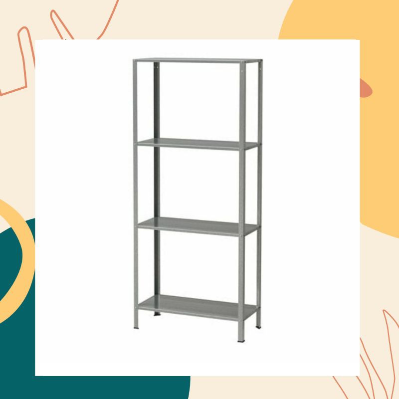 IKEA HYLLIS Rak barang, Rak stor, Rak serbaguna (original IKEA ...