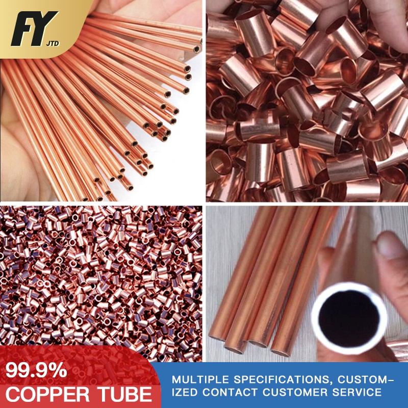 Custom size copper tube any length can cut from 1mm to 950mm diameter ...
