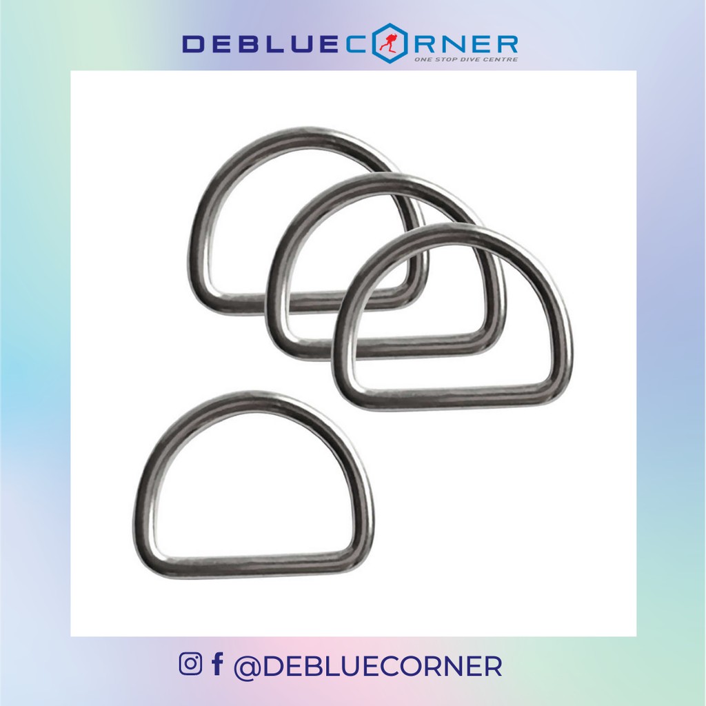 AROPEC D Ring with Curve Bent (Scuba Diving Accessories) | Shopee Malaysia